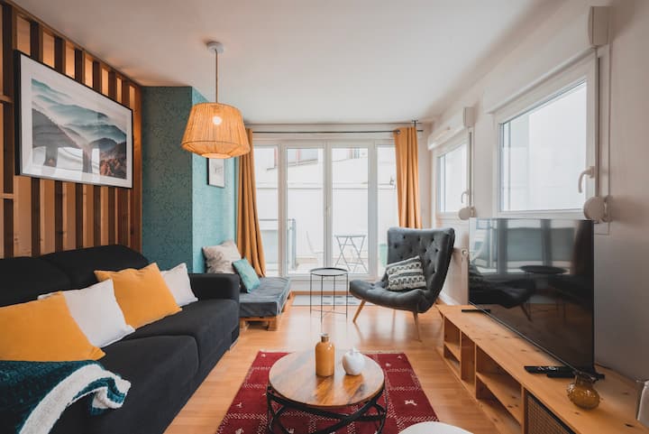 Appartement Calme Proche Vieille-ville Et Moselle - Nancy