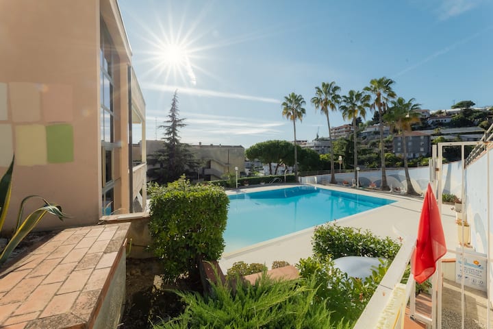 Sanremo Blue House - Piscina E Campo Da Tennis - Сан-Pемо