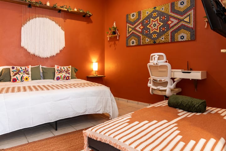 Parking | Steps To Beach & Dt | Kingbed | Starlink - México