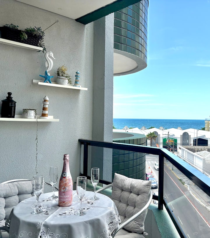 Centro Meia Praia.! Vista Mar E Espumante| 3q P/7 - Itapema