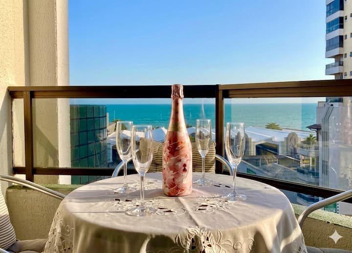 Coração Meia Praia | Vista Mar + Brinde Especial - Itapema