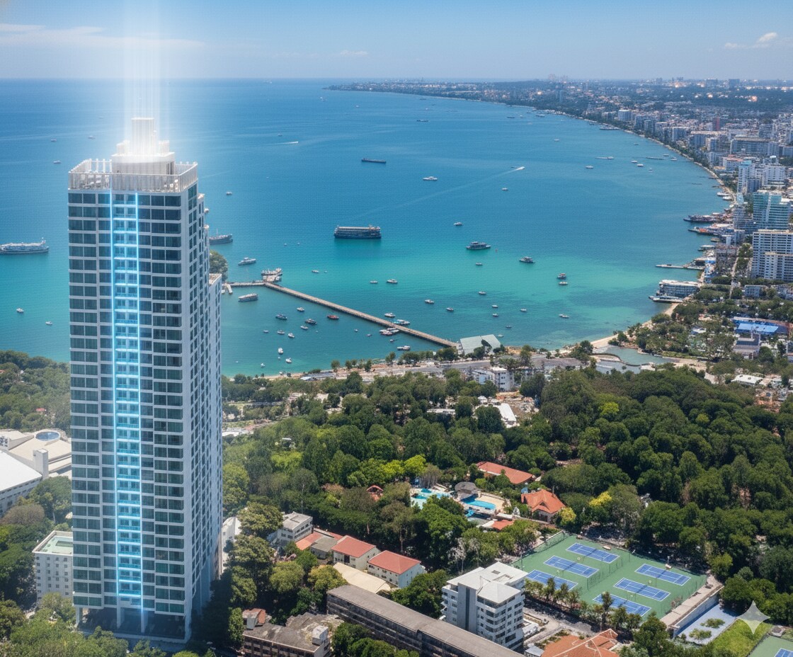 Sky Residences – Pattaya Pratamnak Beach Moderne - Airbnb