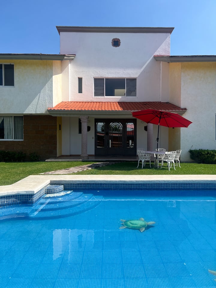 Paraíso Azul: Casa Con Alberca En Oaxtepec - Oaxtepec