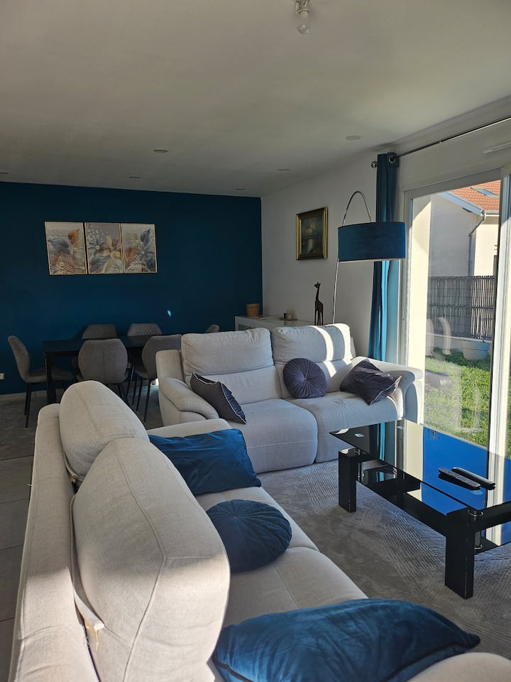 La Sereine Paisible, Jardin, Climatisation - Saint-André-de-Corcy