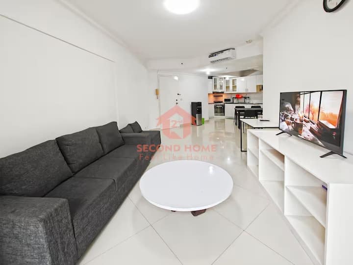 Large 3br Rasuna Apt W/ Pool, Gym, Wifi - Jakarta