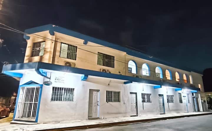 Habitaciones Morelos #4
2 Camas Individuales - Cozumel