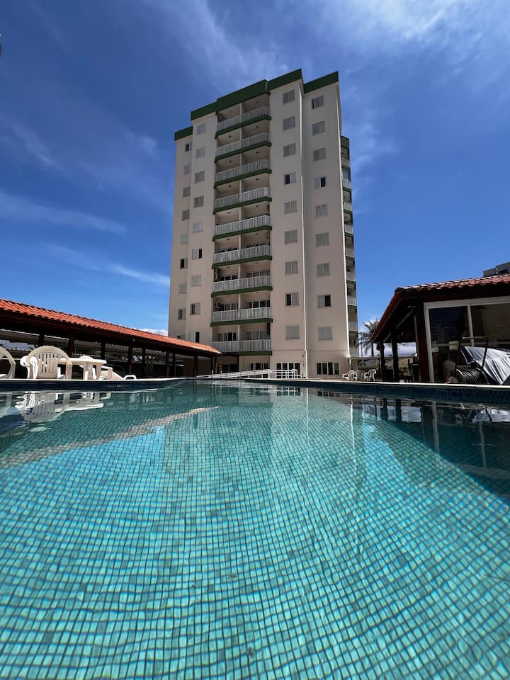 Ap Na Avenida Da Praia - Piscina, Churrasq, Estac - Caraguatatuba