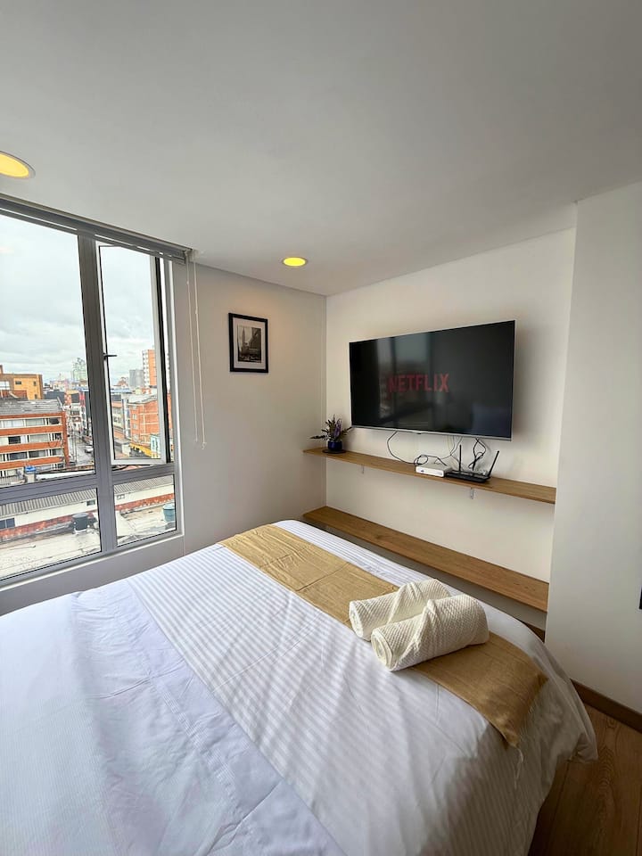 Renteo | Warm Urban Loft En Chapinero - Bogota