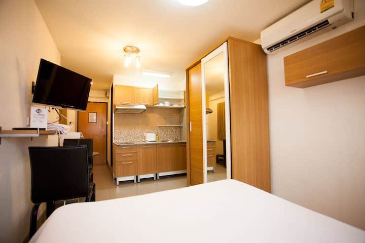 20 Sqm Economical Apartment W/fully Fitted Kitchen - Chiang Mai