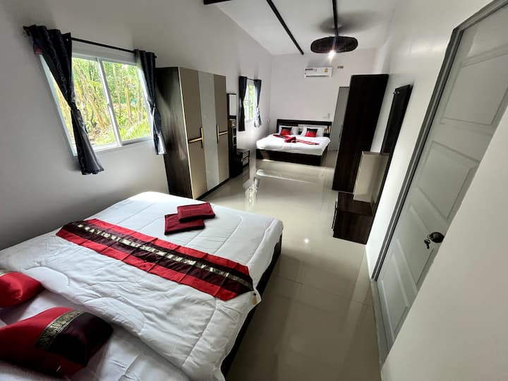 Chambre Kai Bae 4 Pers The Guest House Les 2 L - Ko Chang
