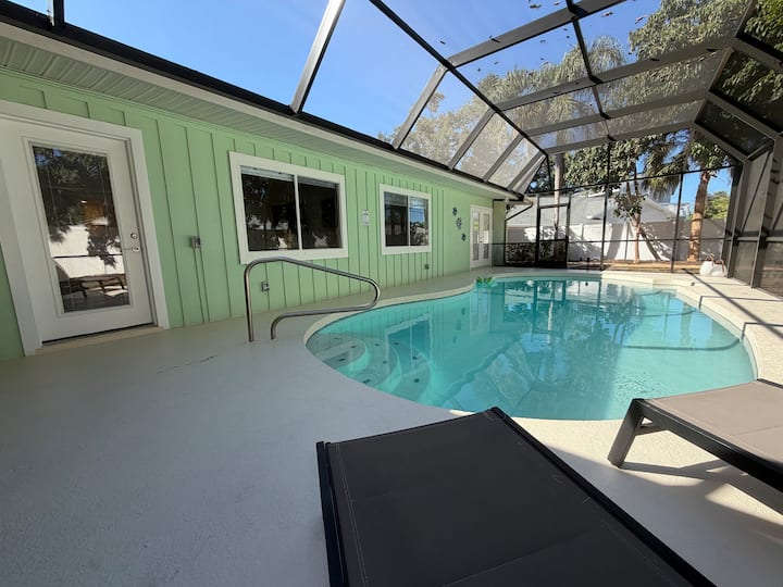 4brheated Pool•fire Pit•pool Table Mins Siesta Key - Sarasota, FL
