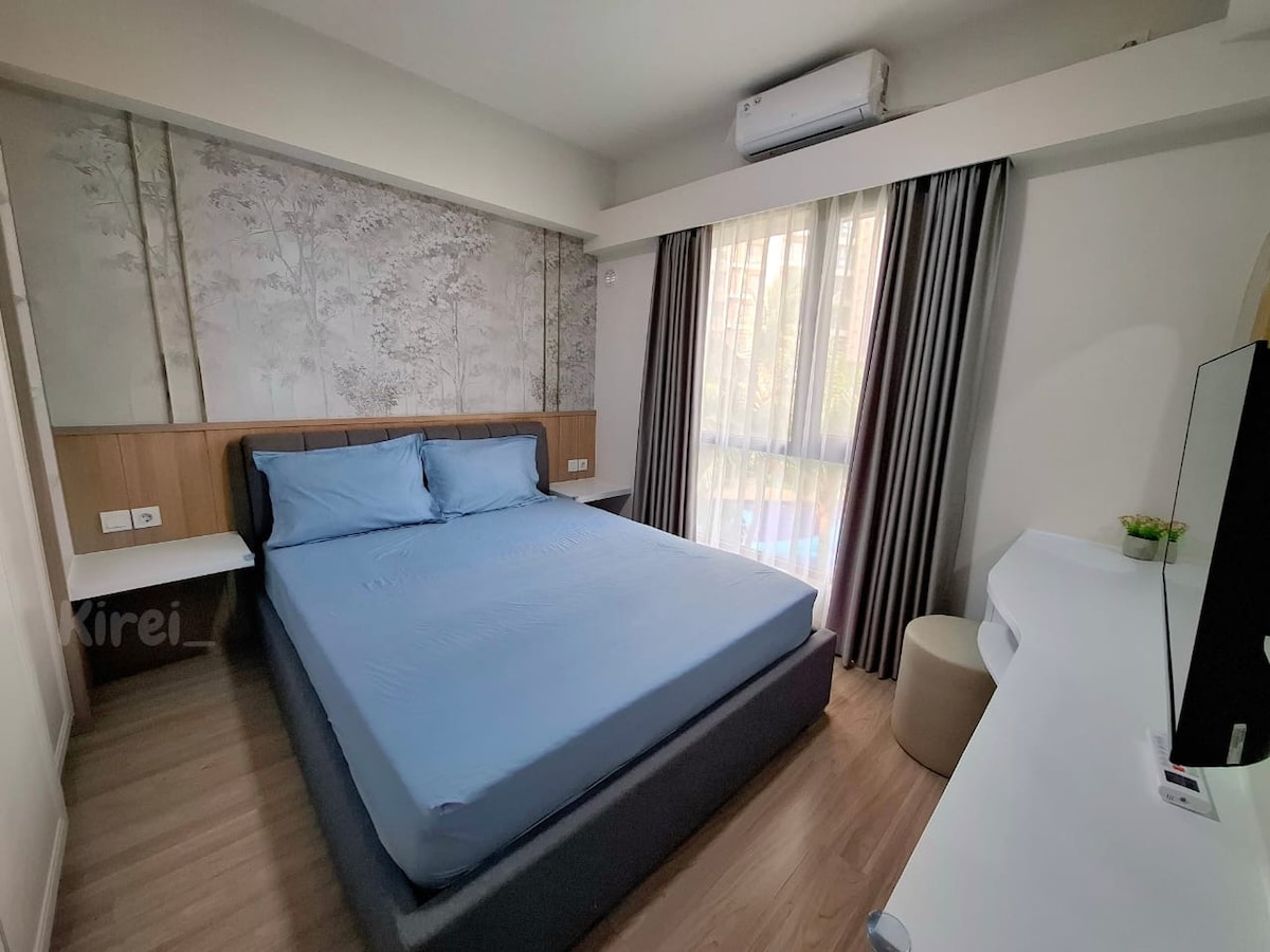 아파트 세베라 에이온 몰 3BR 무료 와이파이 넷플릭스 - Pagedangan의 아파트에서 살아보기, Banten, 인도네시아 ...