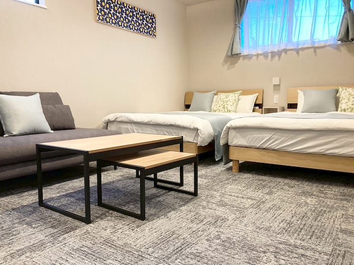 駅近2分！usjまで3駅/キッチン・洗濯機付/新築/最大4名/ks5-202 - Umeda