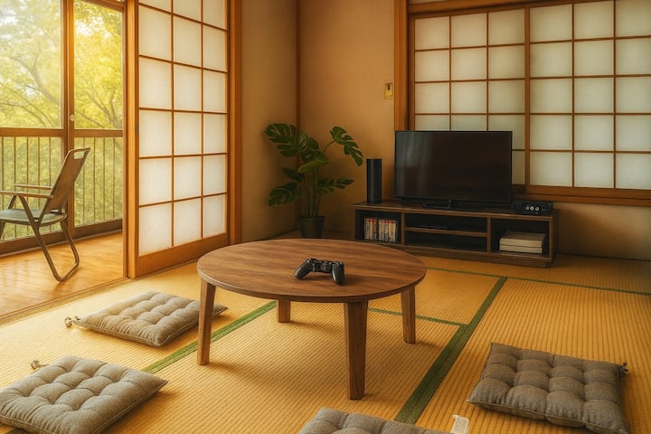 宇佐美｜高台のノスタルジックな隠れ家｜懐かしのレトロゲームで遊ぶ休暇｜ - 伊豆市