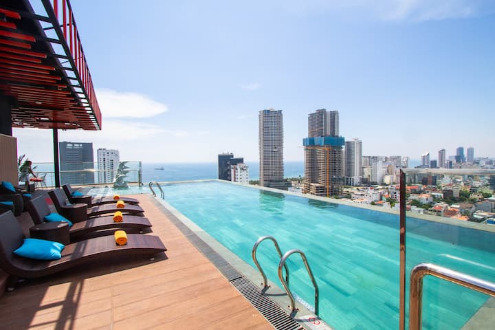 Luxury King- Breakfast- Infinity Pool- Seaview - Đà Nẵng