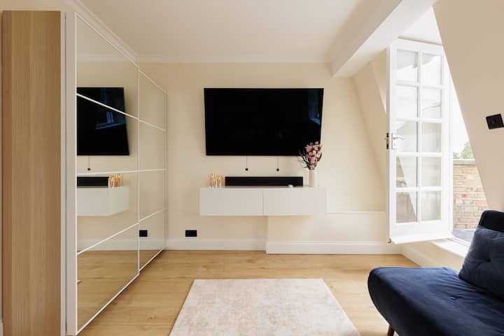 Lit Top Floor 1br W/balc, Earl’s Court, 2 Min Tube - アールズ・コート