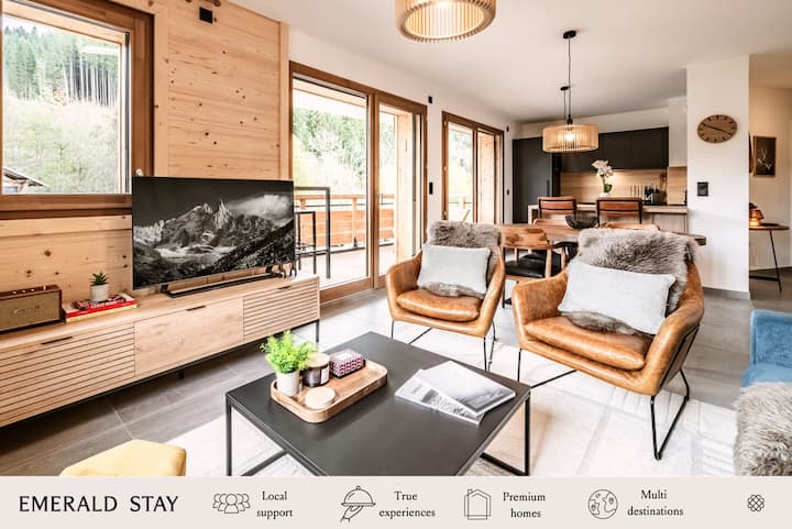 Mimosa – Appart Près Piste, Balcon Vue Montagne - Les Gets