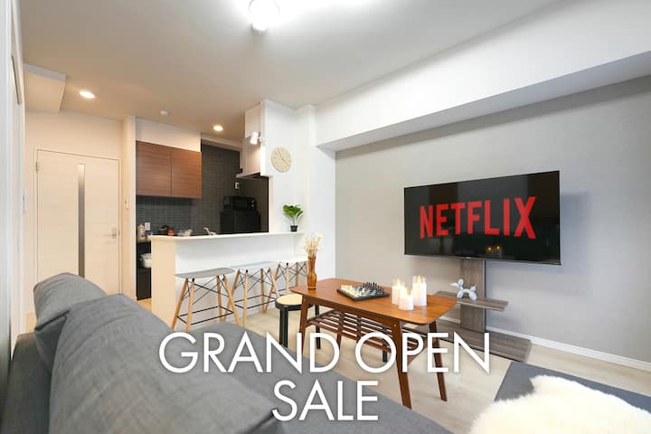 Opening Sale/walk To Hakata Station/6pax,2br - Fukuoka