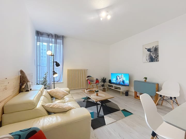 Le Saurupt :5pers/2chambres/nancy Thermale/netflix - Nancy