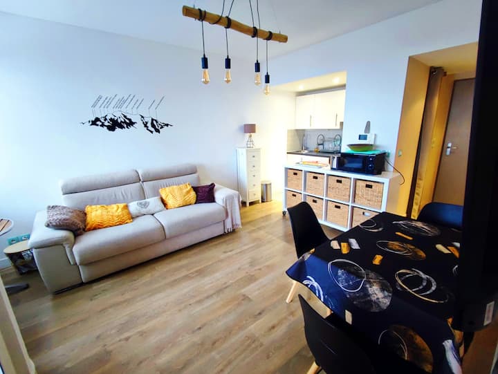 Apt Plein Sud Vue Mont-blanc Et Vallée - Flaine