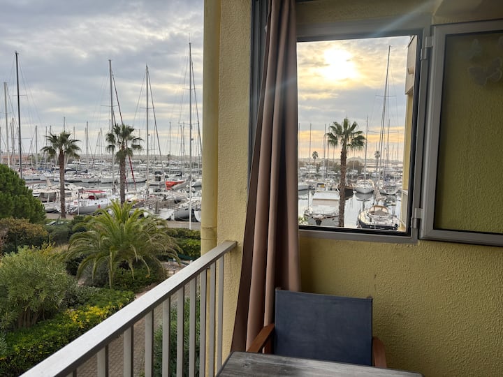 Studio Vue Port Gruissan - Gruissan