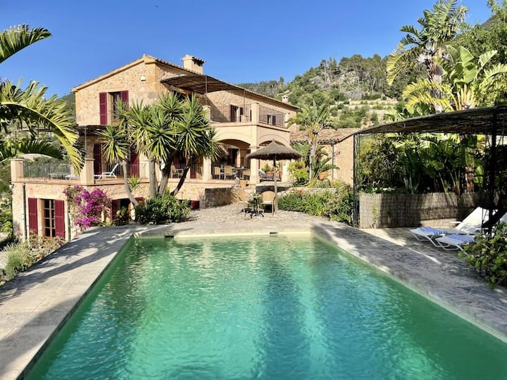 Finca Can Tramuntana Mit Pool Und Meerblick - Estellencs