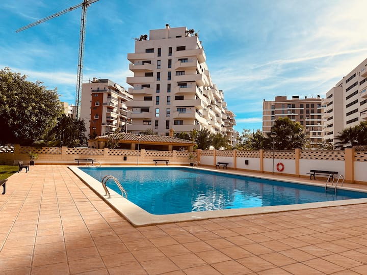 Pau 5 San Juan Playa De Alicante Con Piscina - Alicante