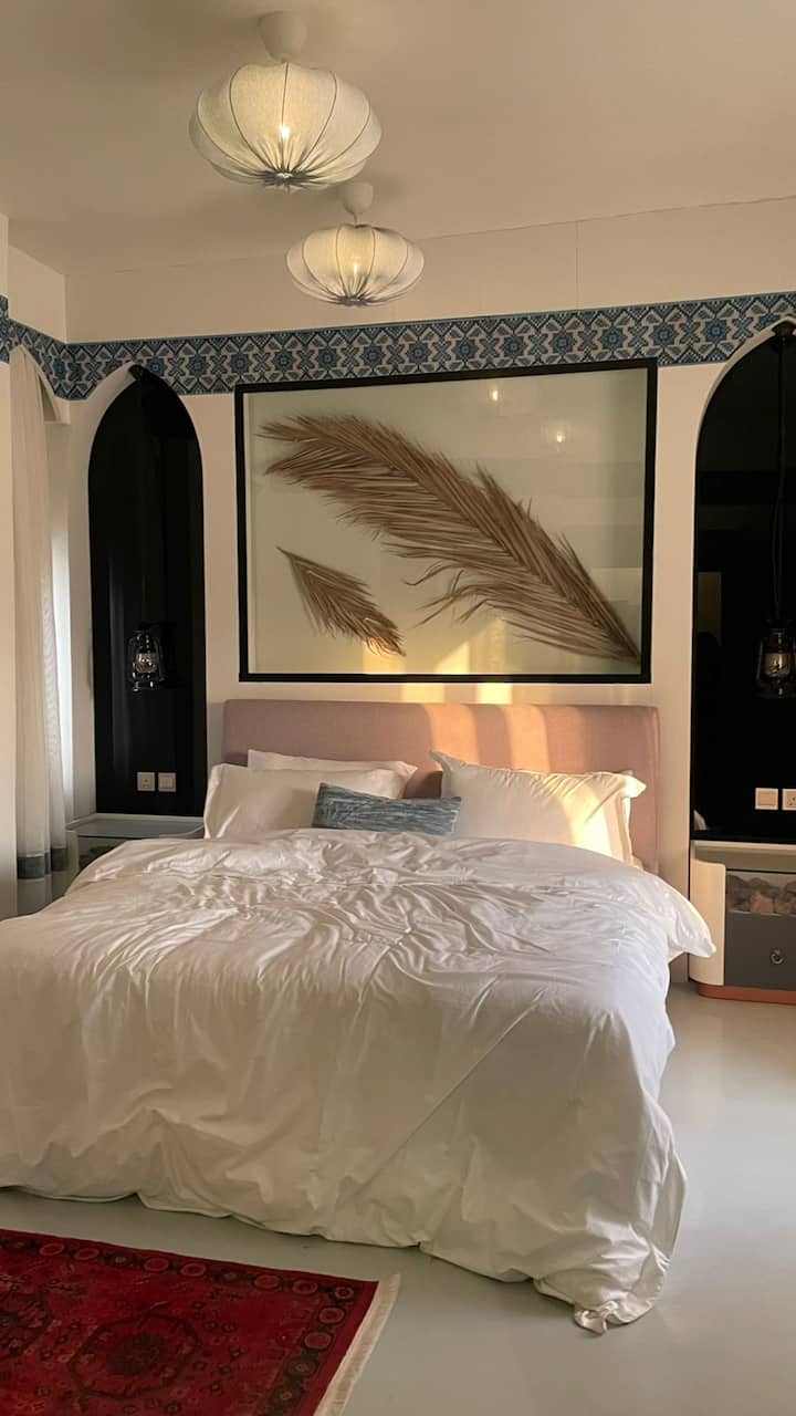 Athar Lodge –Room 3 | Largest Room With Dual Views - Medina, Saudi Arabia