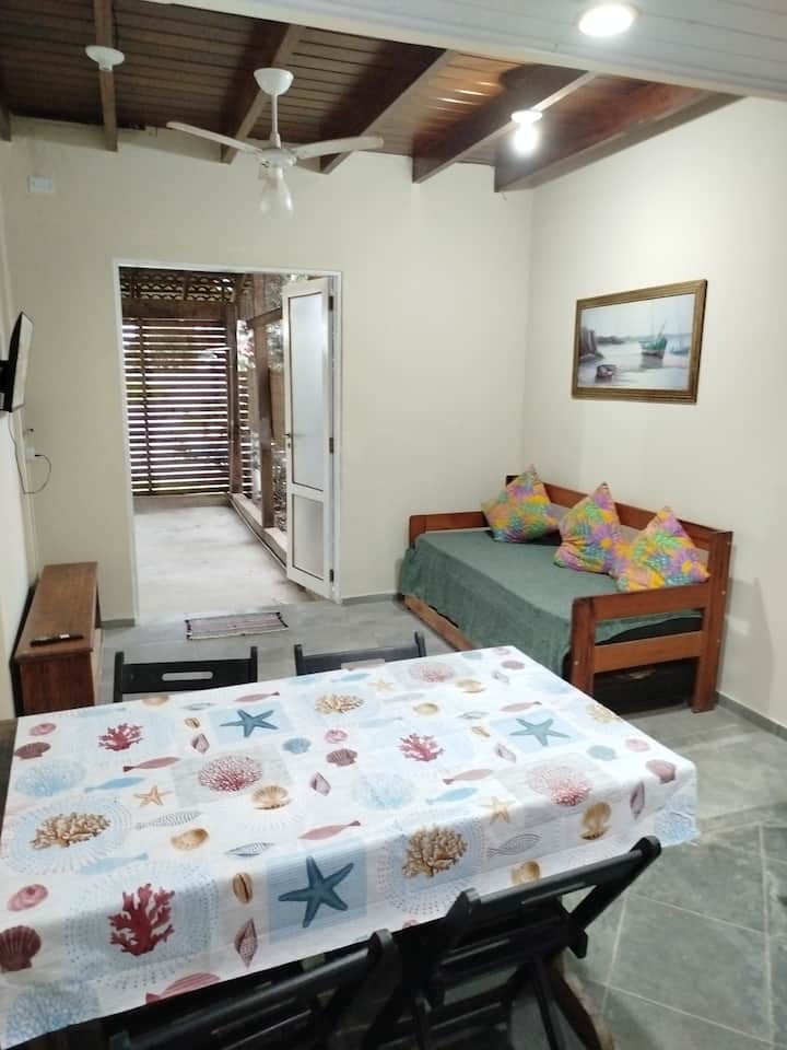 Casa Confortável Com Garagem Fechada E Coberta. - Ubatuba