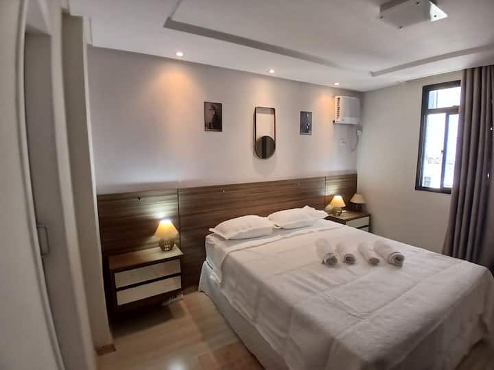 Apartamento Vista Mar Pé Na Areia 3 Quartos. - Guarapari