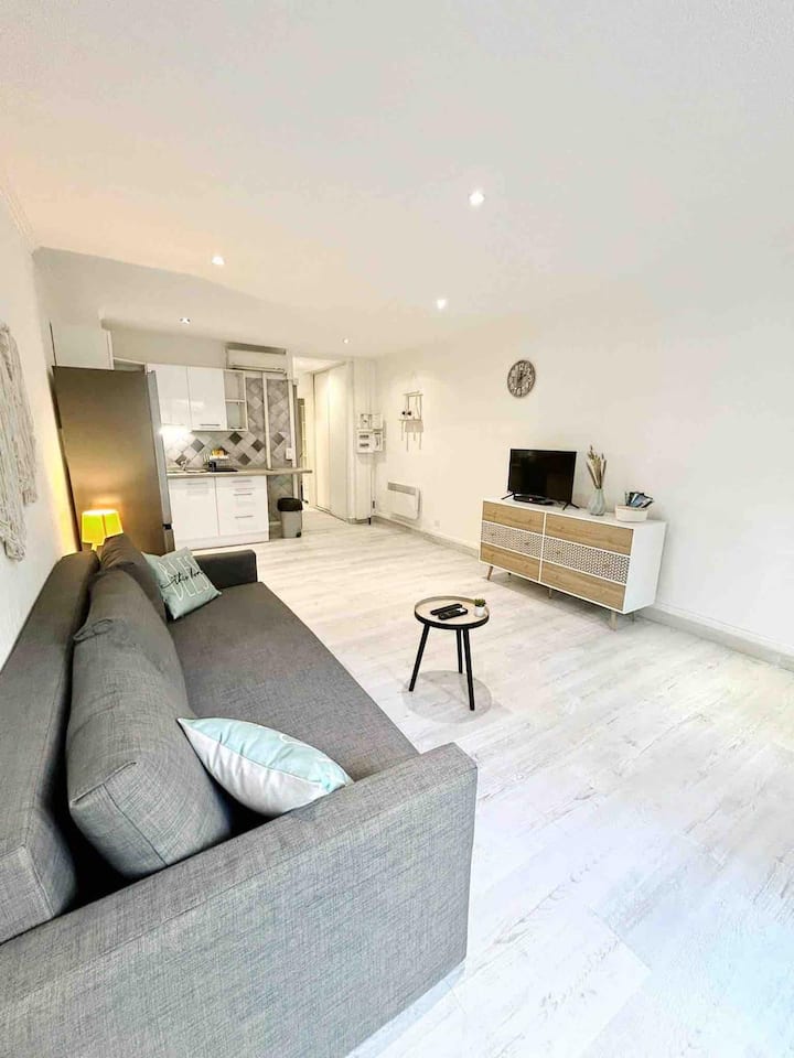 Le Mas De Tanit : Apt 4 Prs, Piscine, 5 Min Plages - Juan-les-Pins