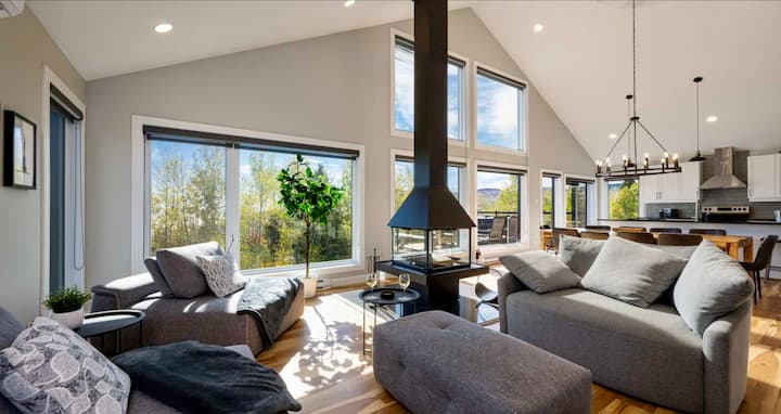 Aube - Panorama Entre Massif Et Baie-saint-paul - Le Massif de Charlevoix