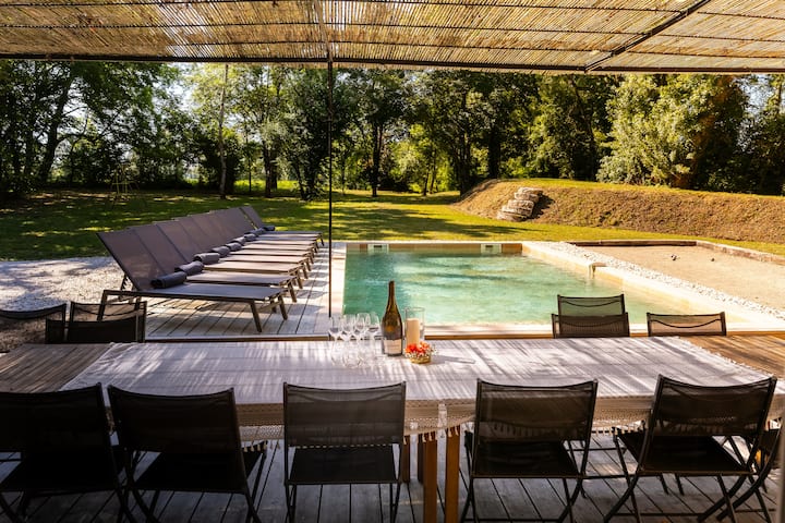 Grand Moulin Avec Piscine Privée Jusqu’à 18 Pers - Agen