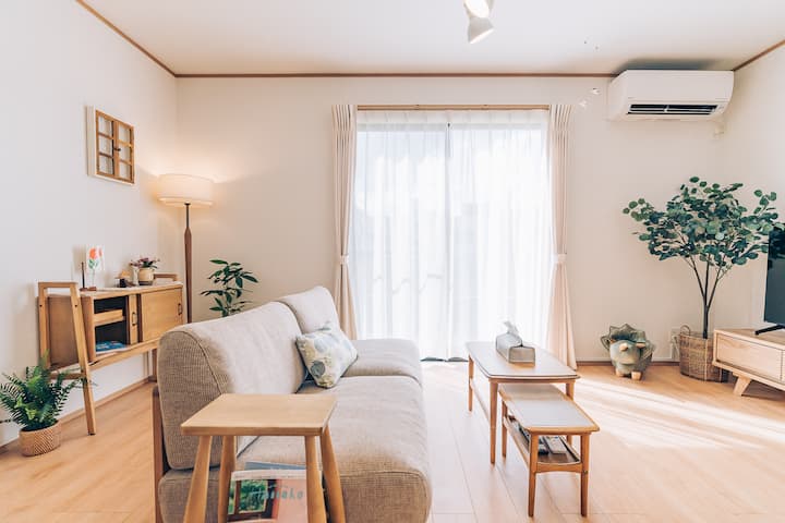 青空日和・全新日系設計・讀谷獨棟民宿｜親子友善・Bbq庭院・開車3分鐘到海灘 - Okinawa