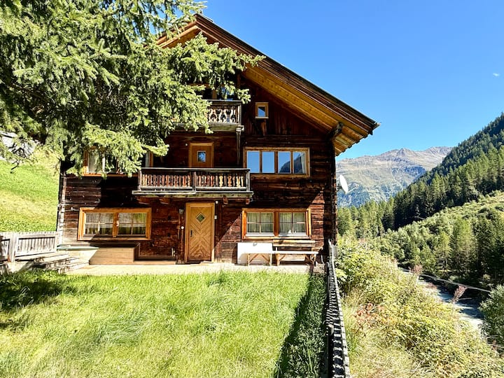 Uriges Berghaus Mit Sauna & Bergblick - Obergurgl