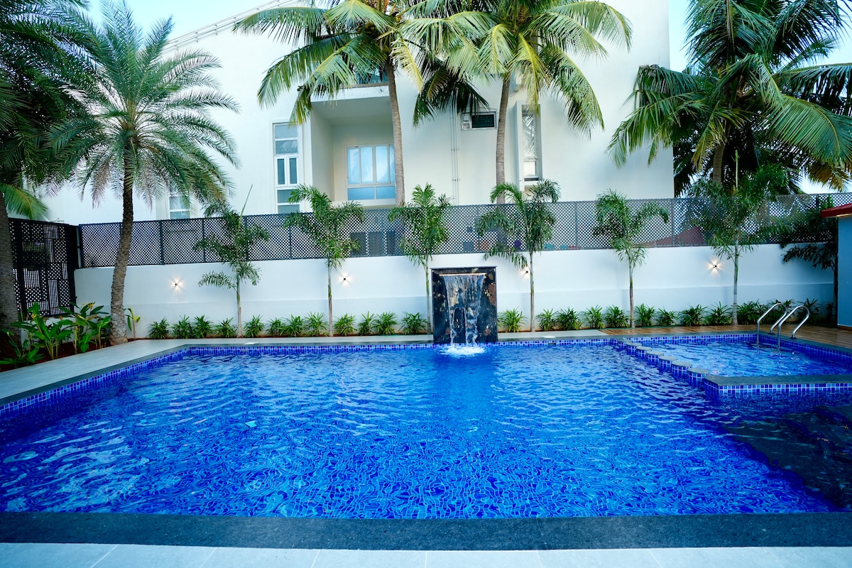 Villa Lacoast: piscina, pickleball y vista a la playa. - Casas de campo ...