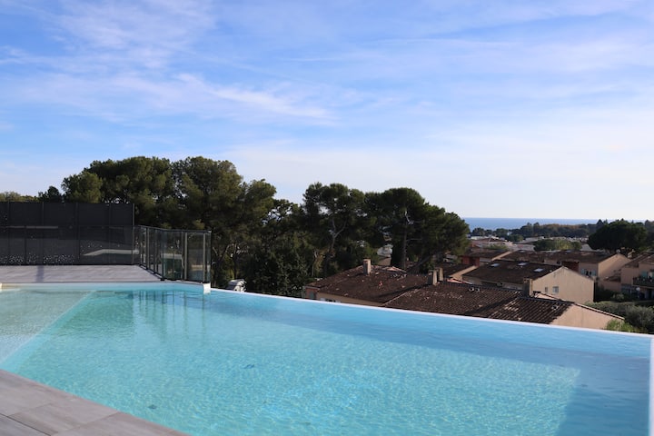 New 4 Pers Standing Jardin Parking Piscine Rooftop - Saint-Paul-de-Vence