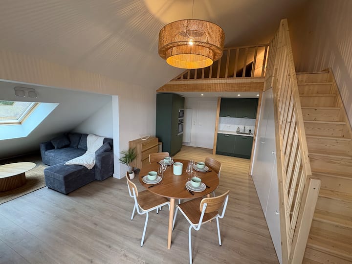 Duplex Lumineux Avec Balcon Vue Lac (6 Pers) - Malbuisson