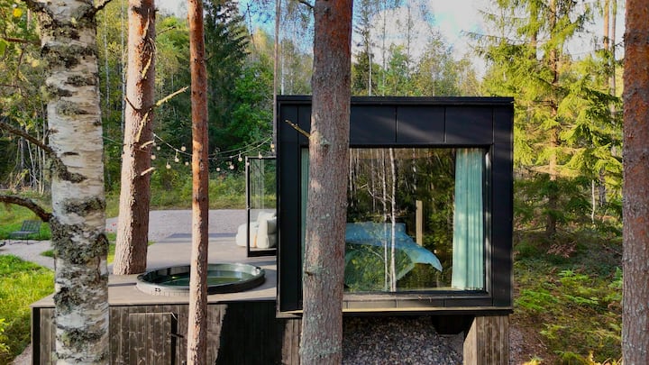 Private Forest Minivilla With Hot Tub - Estonia