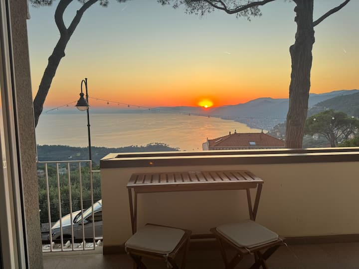 La Casa Che T'ama Di Più A Ruta Di Camogli - 卡莫利