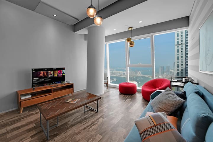 Luxury One Bedroom Palm View Hotel Apartment - Dubaï