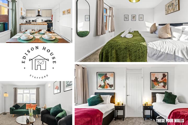 Bright 2br Home Near Stafford Castle | Sleeps 4 - Stafford (UK)