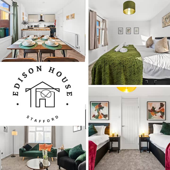 Bright 2br Home Near Stafford Castle | Sleeps 4 - Stafford, UK