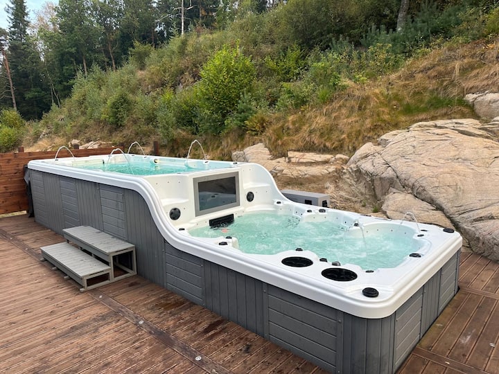 Lyxigt Nybyggt Hus Med Spa Och Trädgård Nära Natur - Aeropuerto de Gotemburgo-Landvetter (GOT)