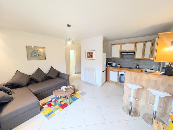 Charmant 2p Central Et Proche Des Plages - Plage Rondelli (Menton)