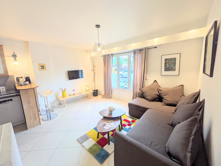 Charmant 2p Central Et Proche De La Mer - Roquebrune-Cap-Martin