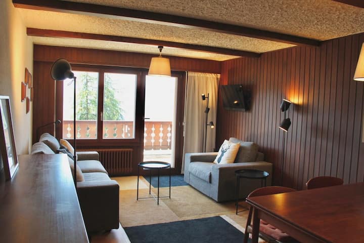 Appartement Au Pied Des Pistes, Vue Spectaculaire - Verbier