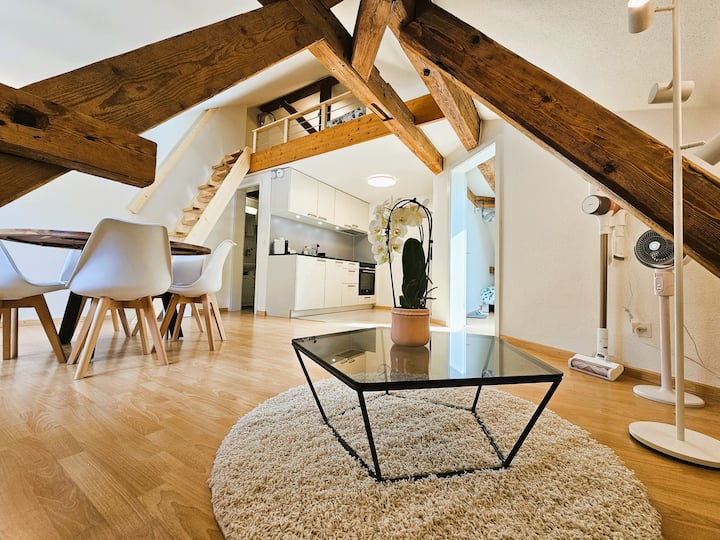 Premium Loft Apartment - Zentral & Historisch - Meiringen