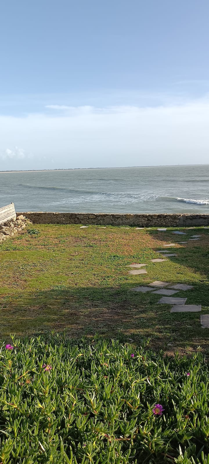 Maison Face à L'océan Avec Plage Et Pêche - Barbâtre