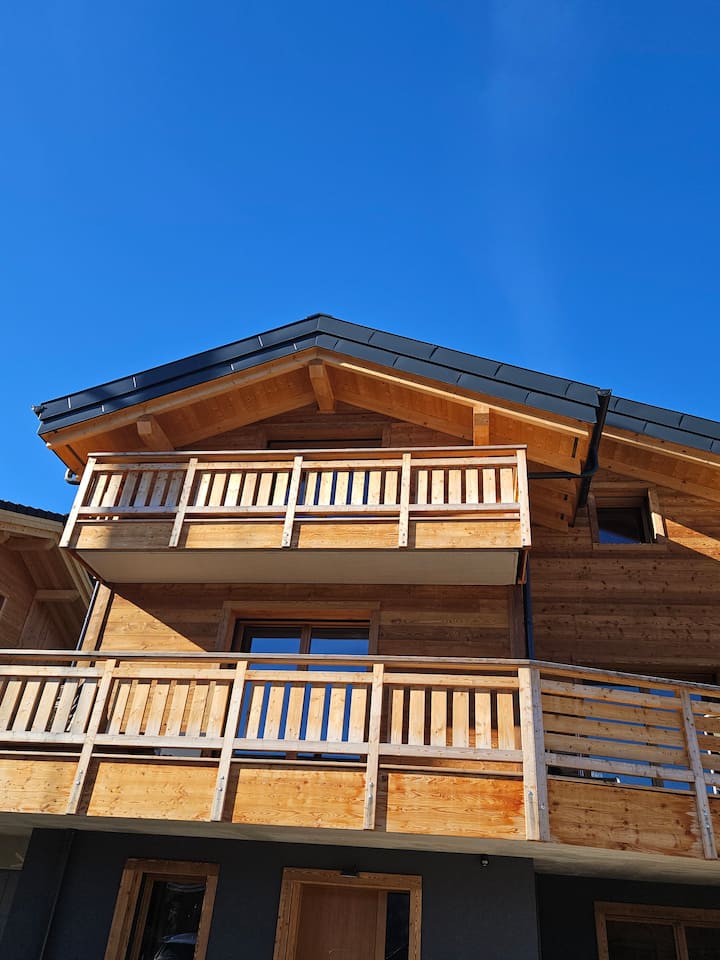 Grand Chalet Avec Vue Magnifique 8 Personnes - Les Gets